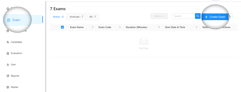 How to Create an Exam